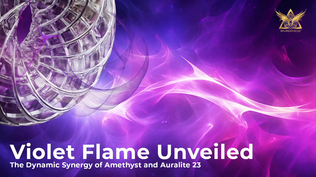 Violet Flame Unveiled: The Dynamic Synergy of Amethyst and Auralite 23 ...